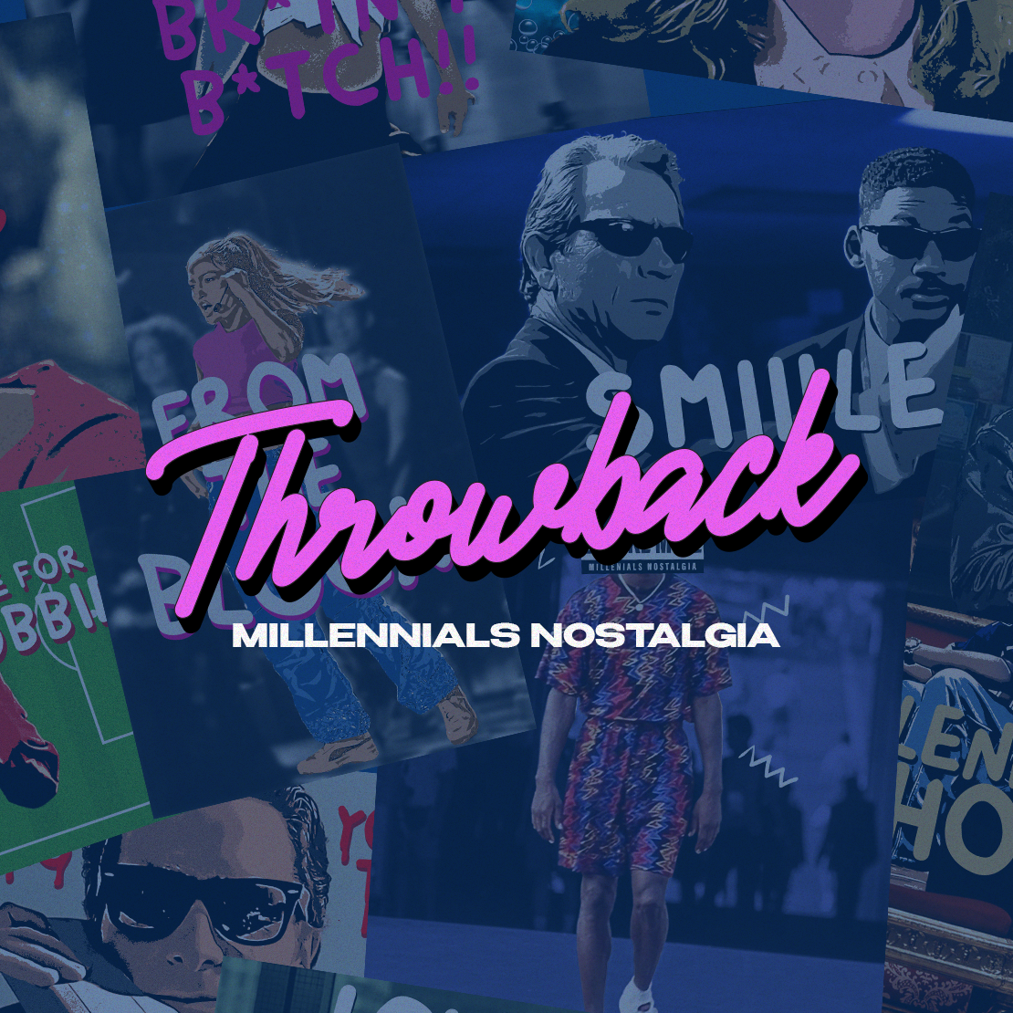 MILLENNIALS NOSTALGIA GENDERLESS - Throwback